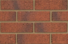 65mm red rustic bricks | Brick Express